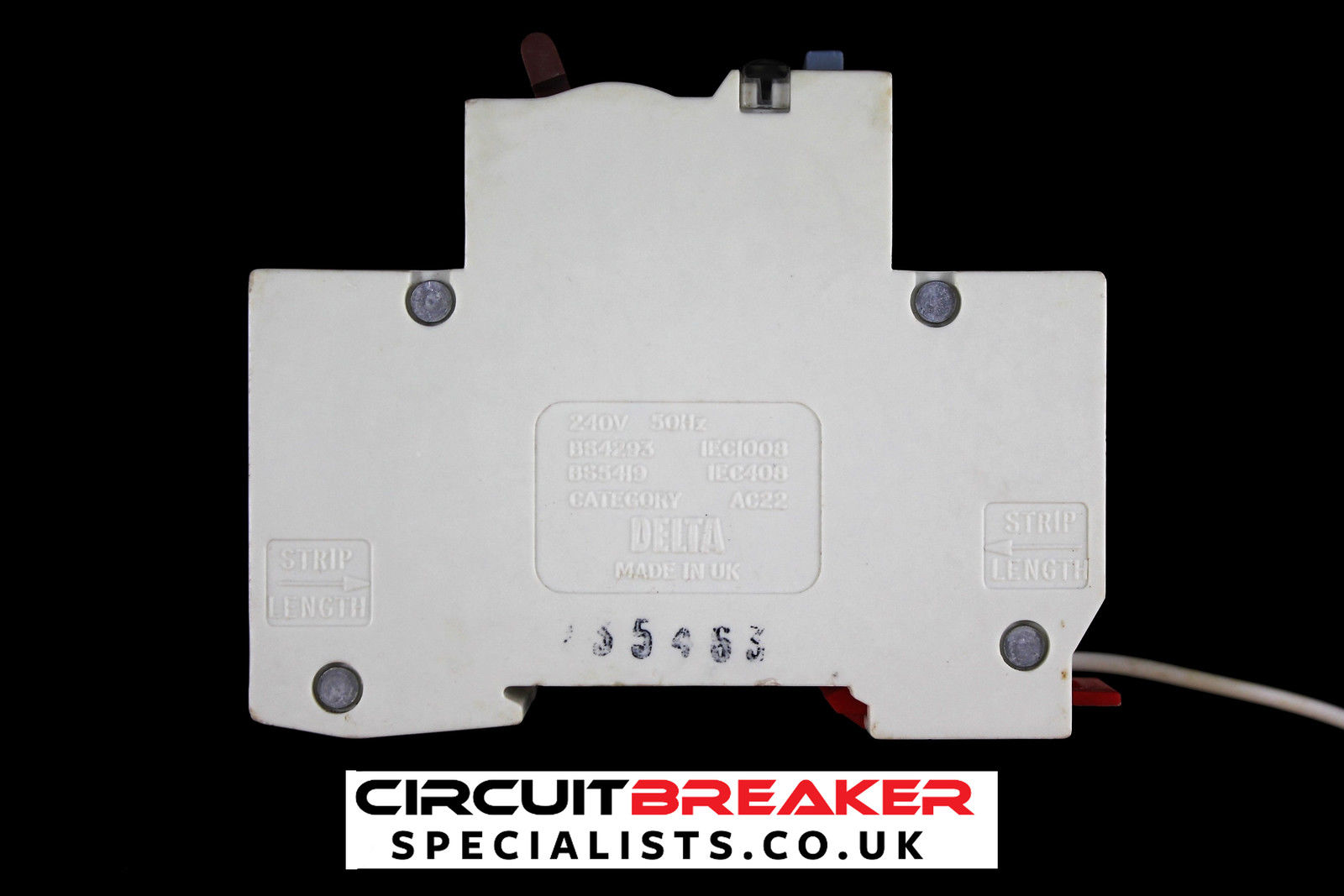 MEM 100 AMP 100mA DOUBLE POLE RCD TYPE A A100ME Used | Circuit Breaker ...