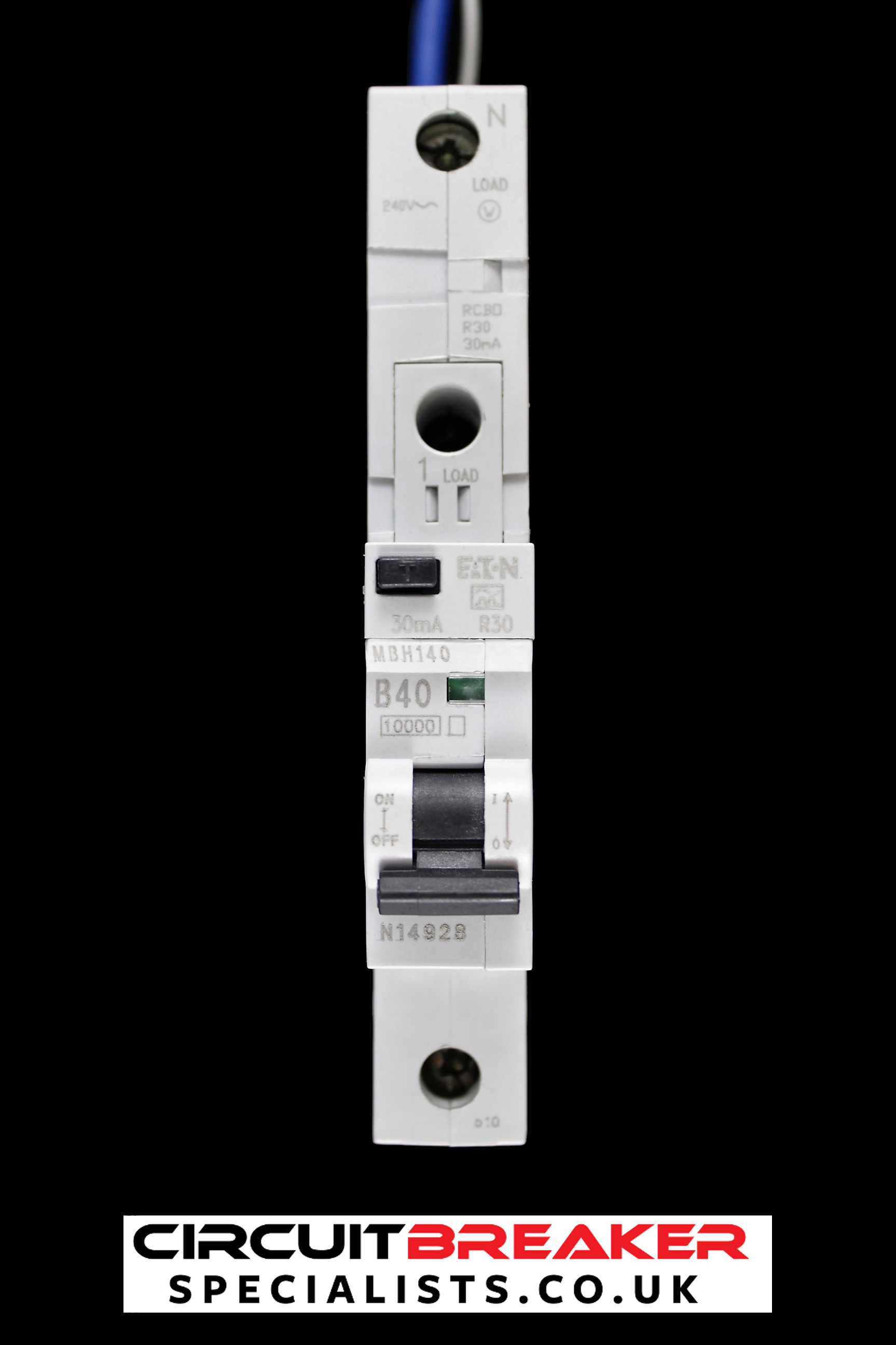 MEM EATON 40 AMP CURVE B 10kA 30mA RCBO RCD MCB POD MEMSHIELD 2 R30 ...