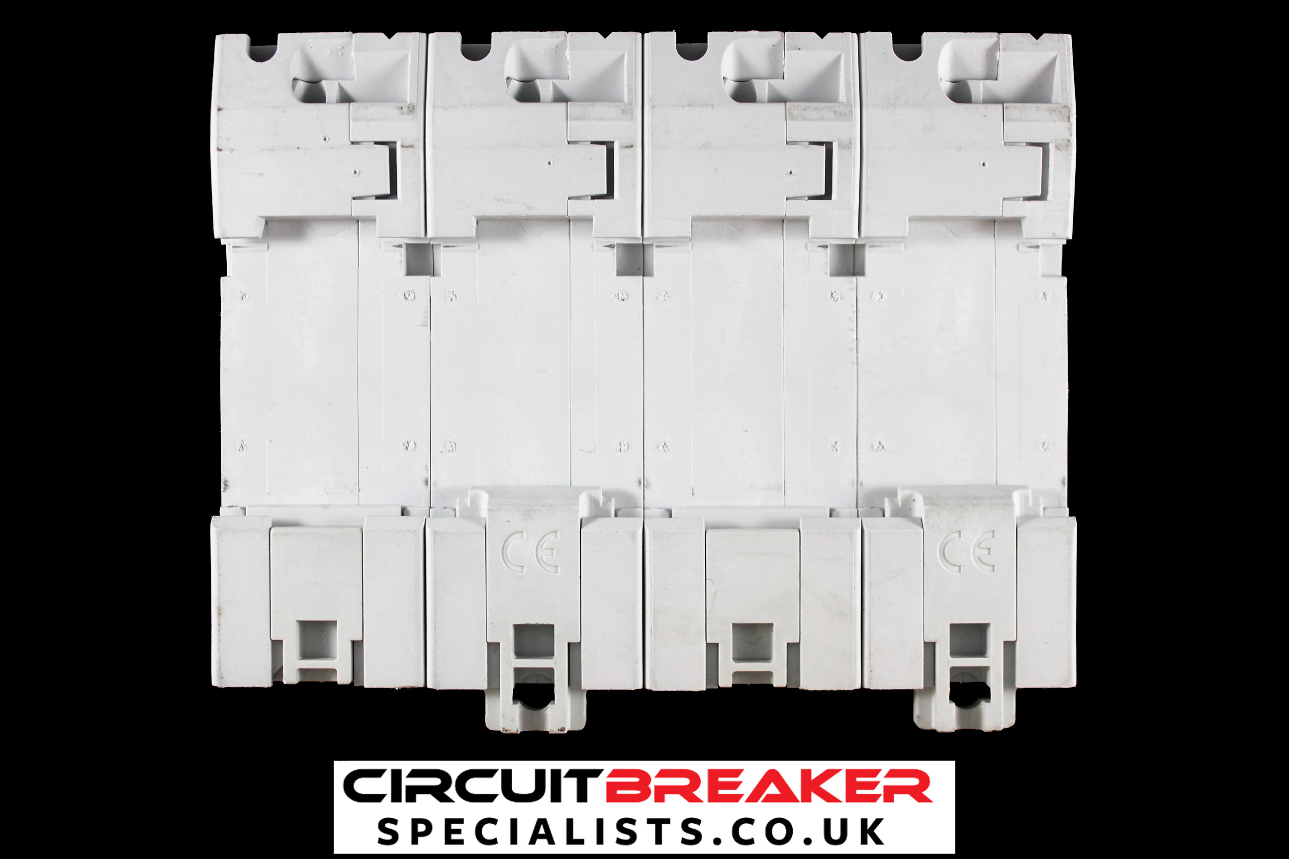 MERLIN GERIN 80 AMP CURVE C 15kA FOUR POLE MCB CIRCUIT BREAKER C120H ...