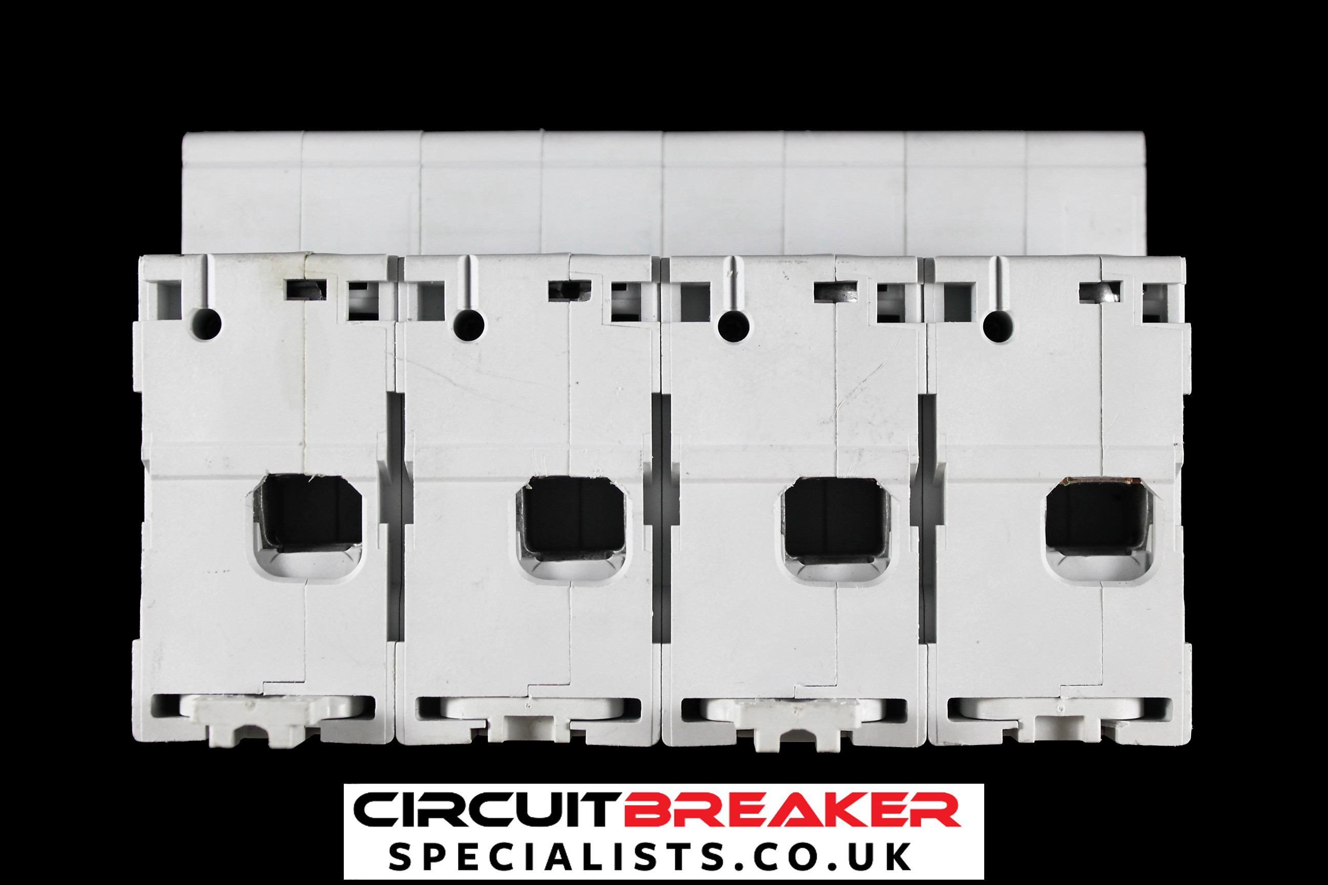 MERLIN GERIN 100 AMP CURVE C 15kA FOUR POLE MCB CIRCUIT BREAKER C120H ...