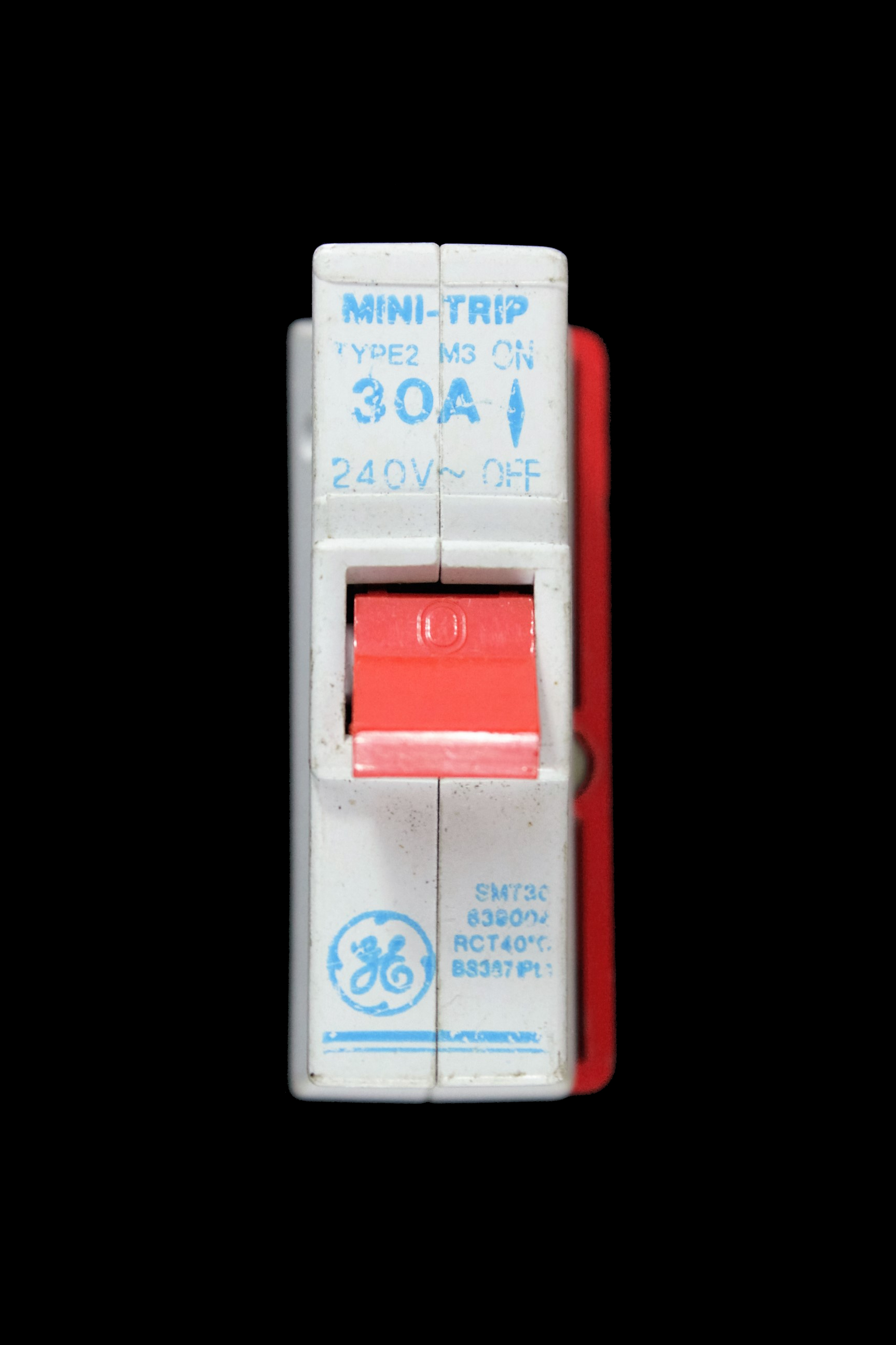 GENERAL ELECTRIC 30 AMP TYPE 2 M3 MCB CIRCUIT BREAKER MINI-TRIP 639004 ...