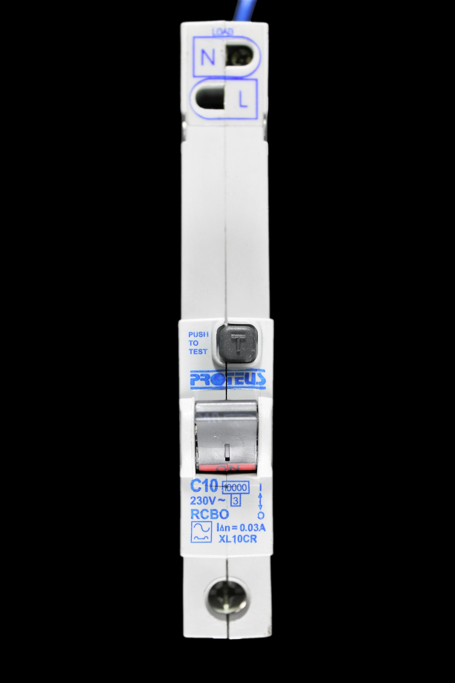 PROTEUS 10 AMP CURVE C 10kA 30mA RCBO TYPE A XL10CR Used | Circuit Breaker Specialists