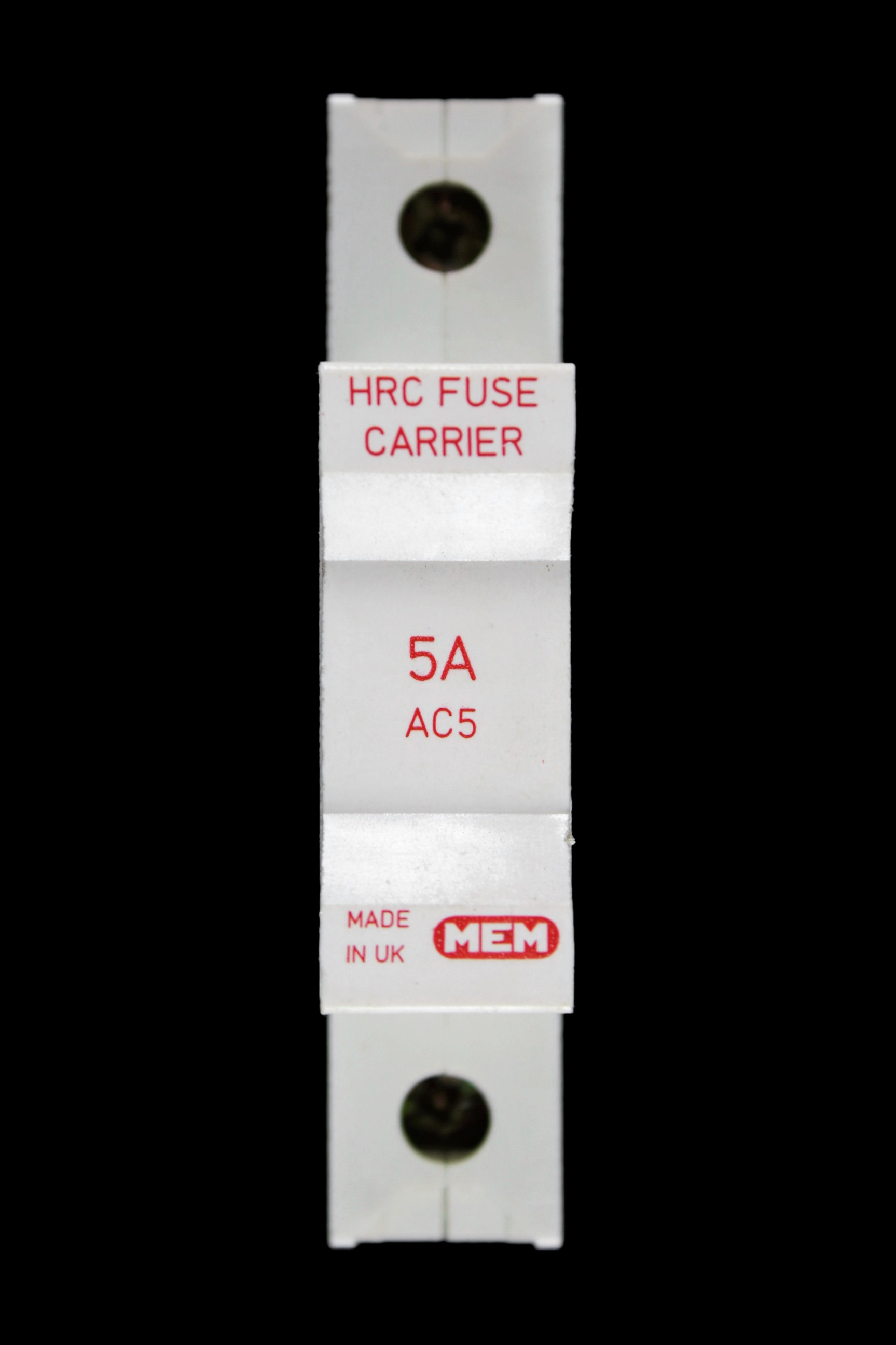 MEM 5 AMP HRC FUSE CARRIER HOLDER AC5 Used | Circuit Breaker Specialists