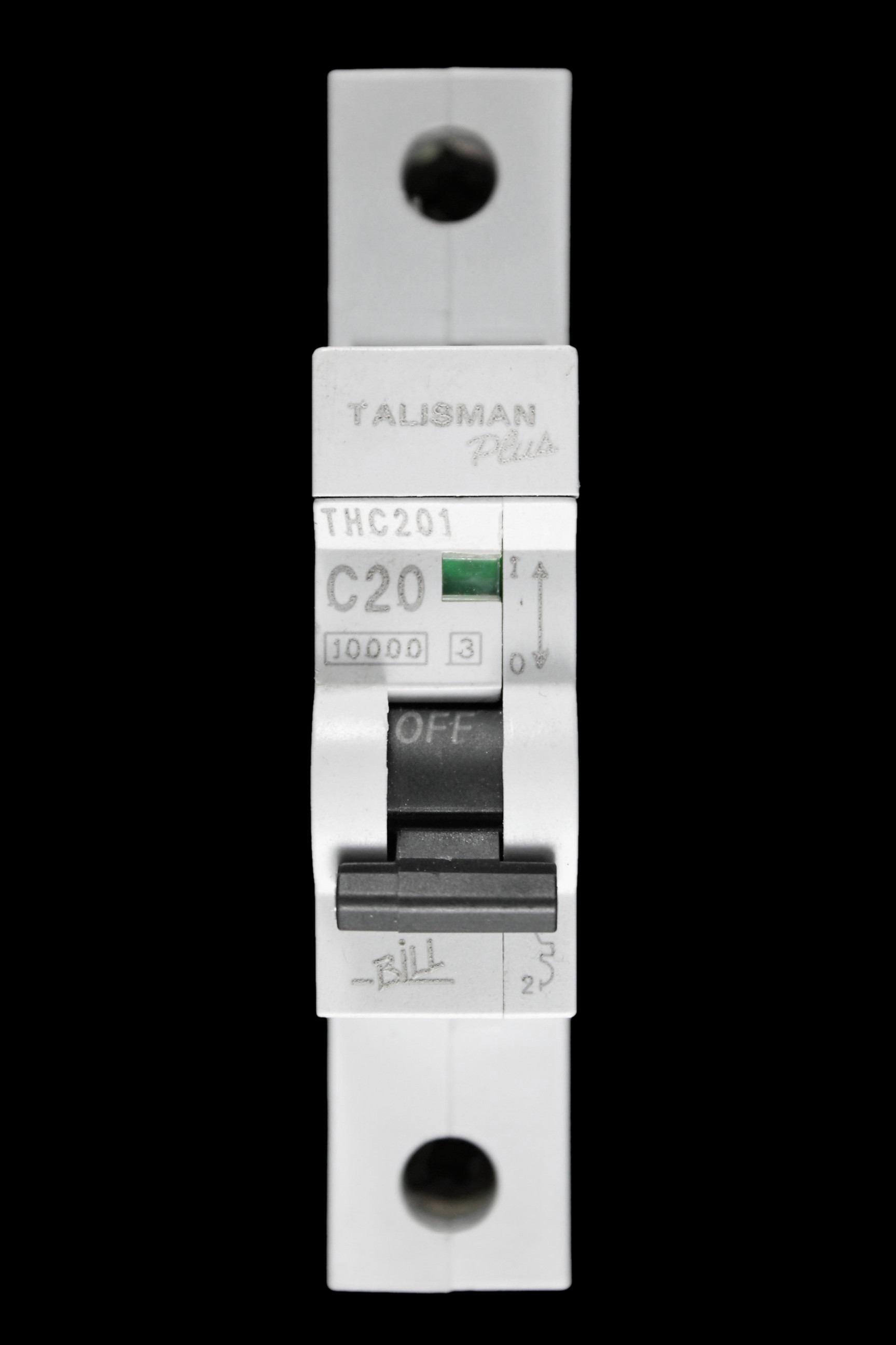 BILL 20 AMP CURVE C 10kA MCB CIRCUIT BREAKER THC201 Used | Circuit Breaker Specialists