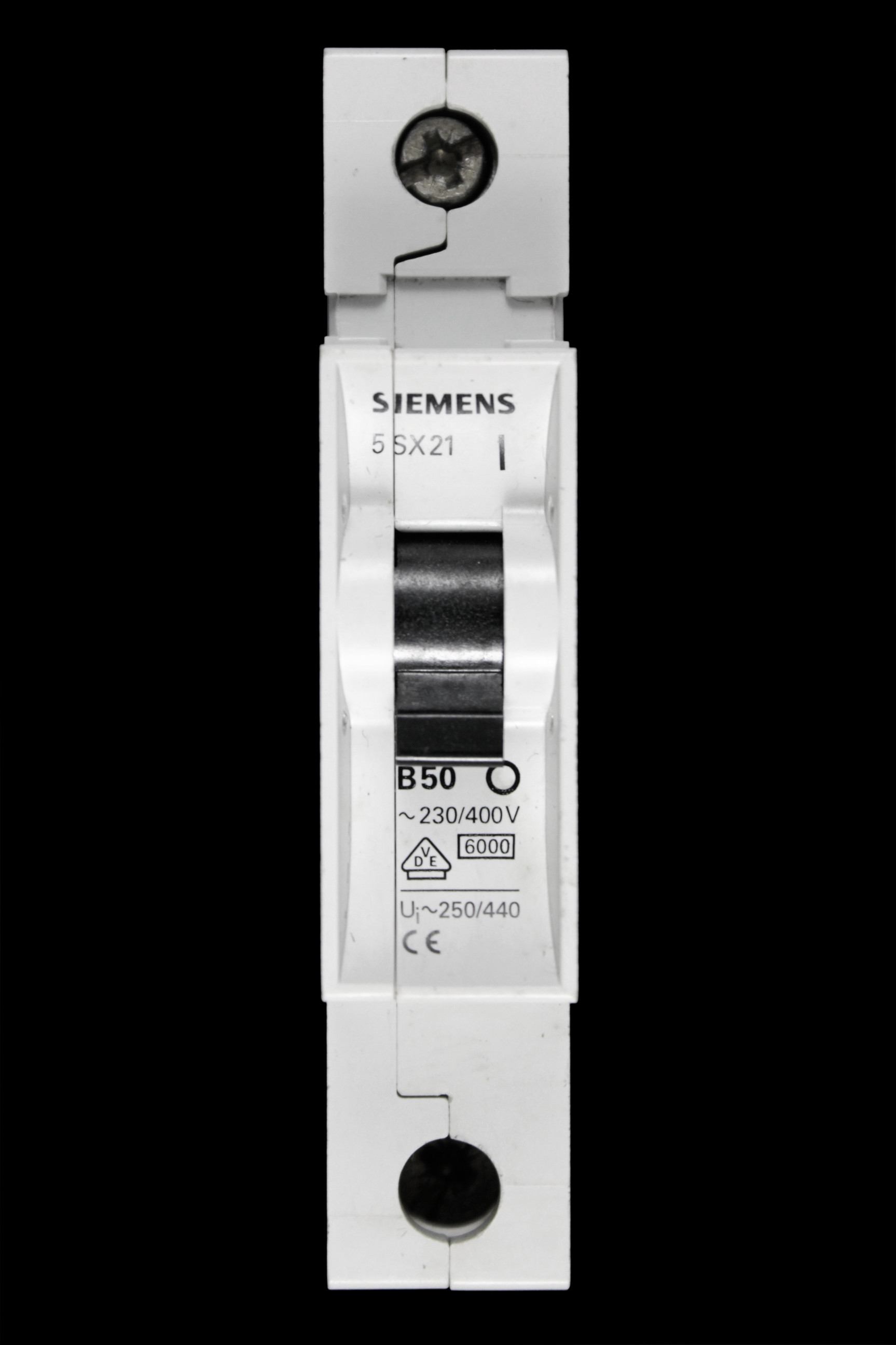 SIEMENS 50 AMP CURVE B 6kA MCB CIRCUIT BREAKER 5SX21 5SX2 Used | Circuit Breaker Specialists