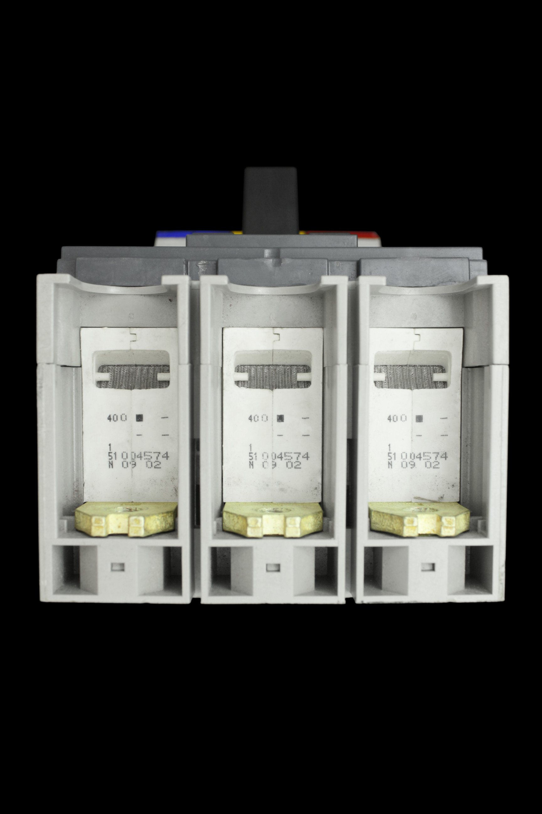 MERLIN GERIN 400 AMP 45kA TRIPLE POLE MCCB MGP4003 NS400N Used ...