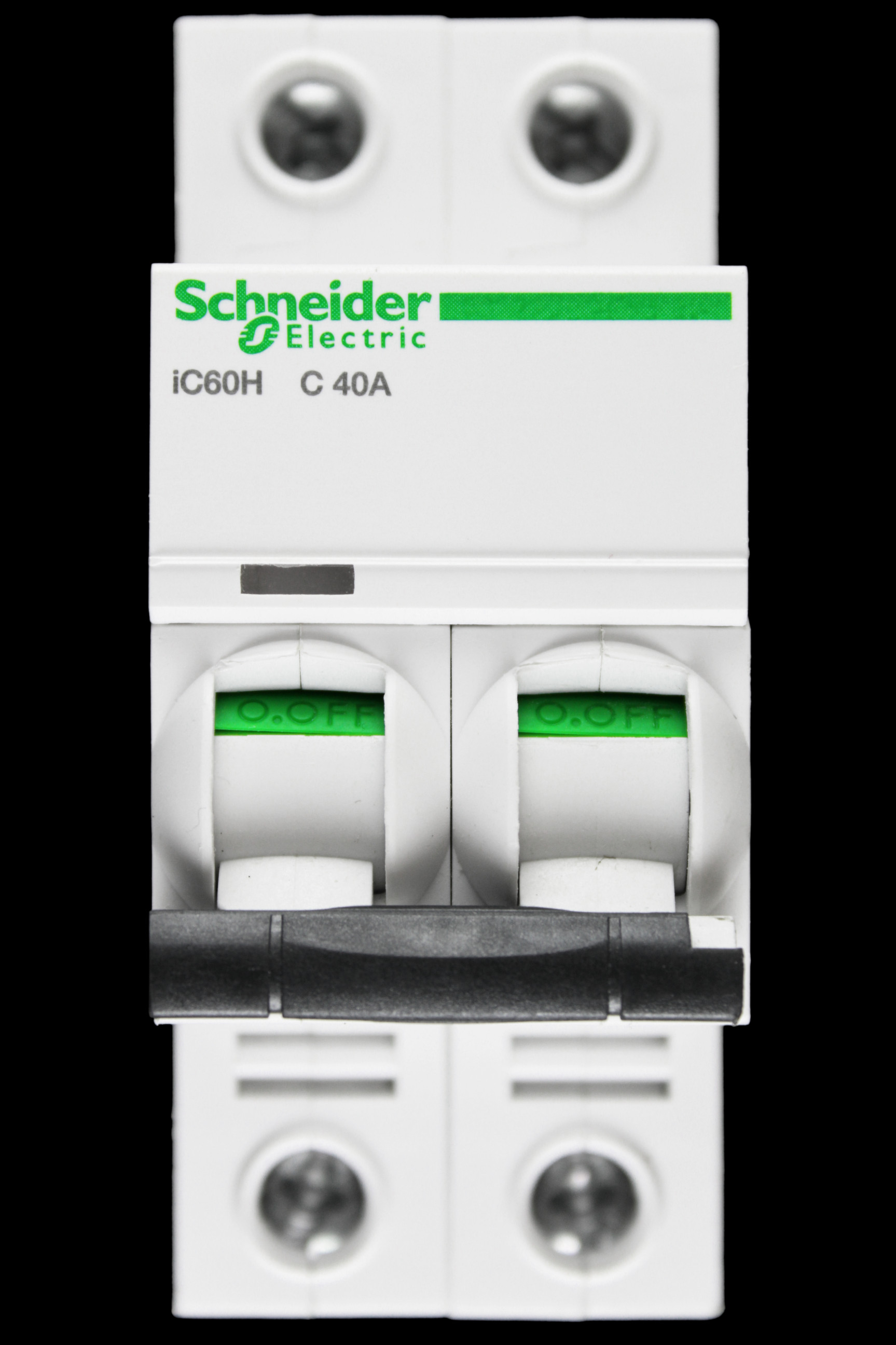 SCHNEIDER 40 AMP CURVE C 10kA DOUBLE POLE MCB CIRCUIT BREAKER A9F54240 IC60H Used | Circuit ...