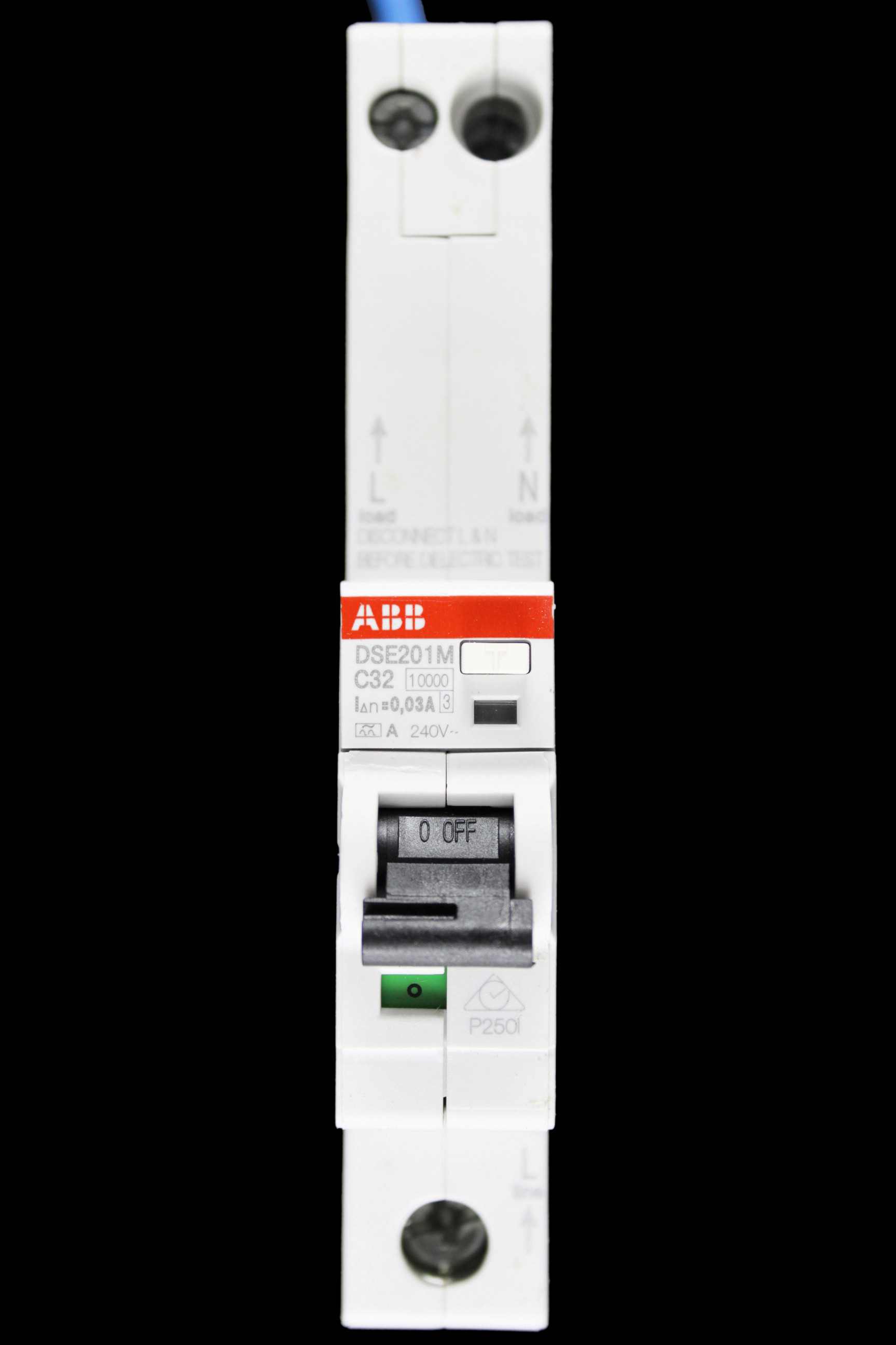 ABB 32 AMP CURVE C 10kA 30mA RCBO TYPE A DSE201 M 2CSR275151R1324 New | Circuit Breaker Specialists