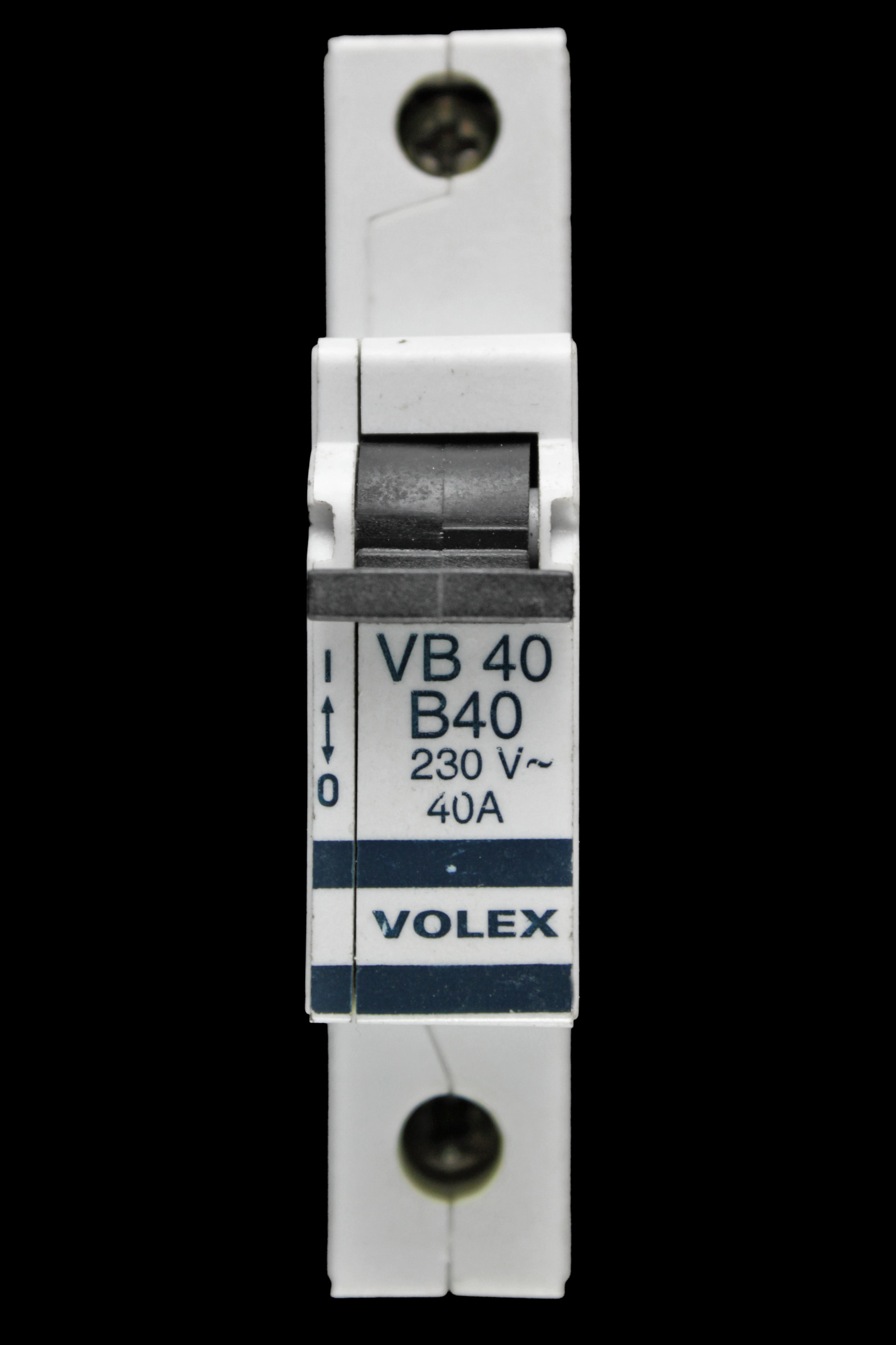 VOLEX 40 AMP CURVE B 6kA MCB CIRCUIT BREAKER VB40 OS Used | Circuit Breaker Specialists