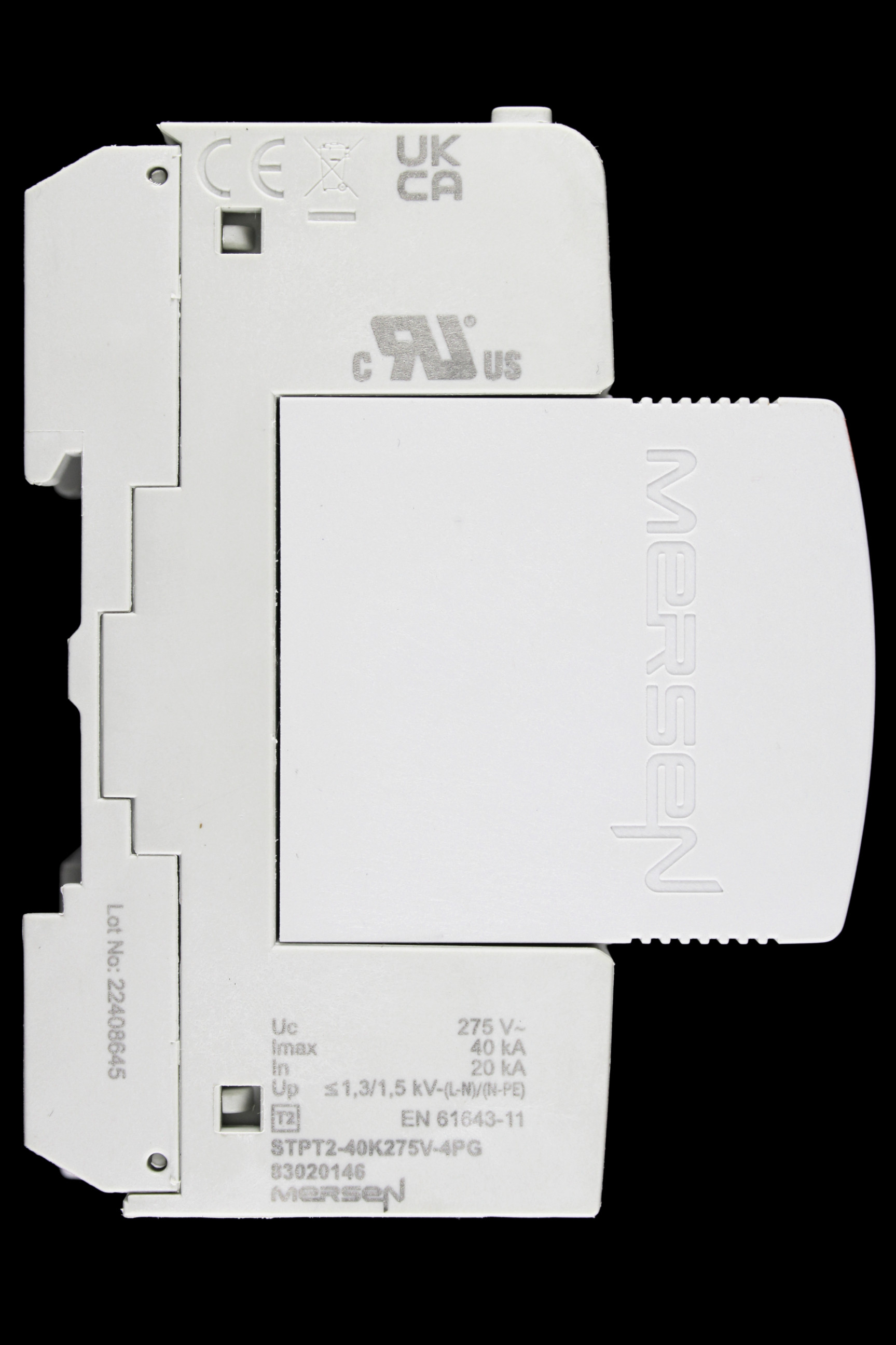 MERSEN SURGE ARRESTER PROTECTION DEVICE TRIPLE POLE & NEUTRAL STPT2 ...