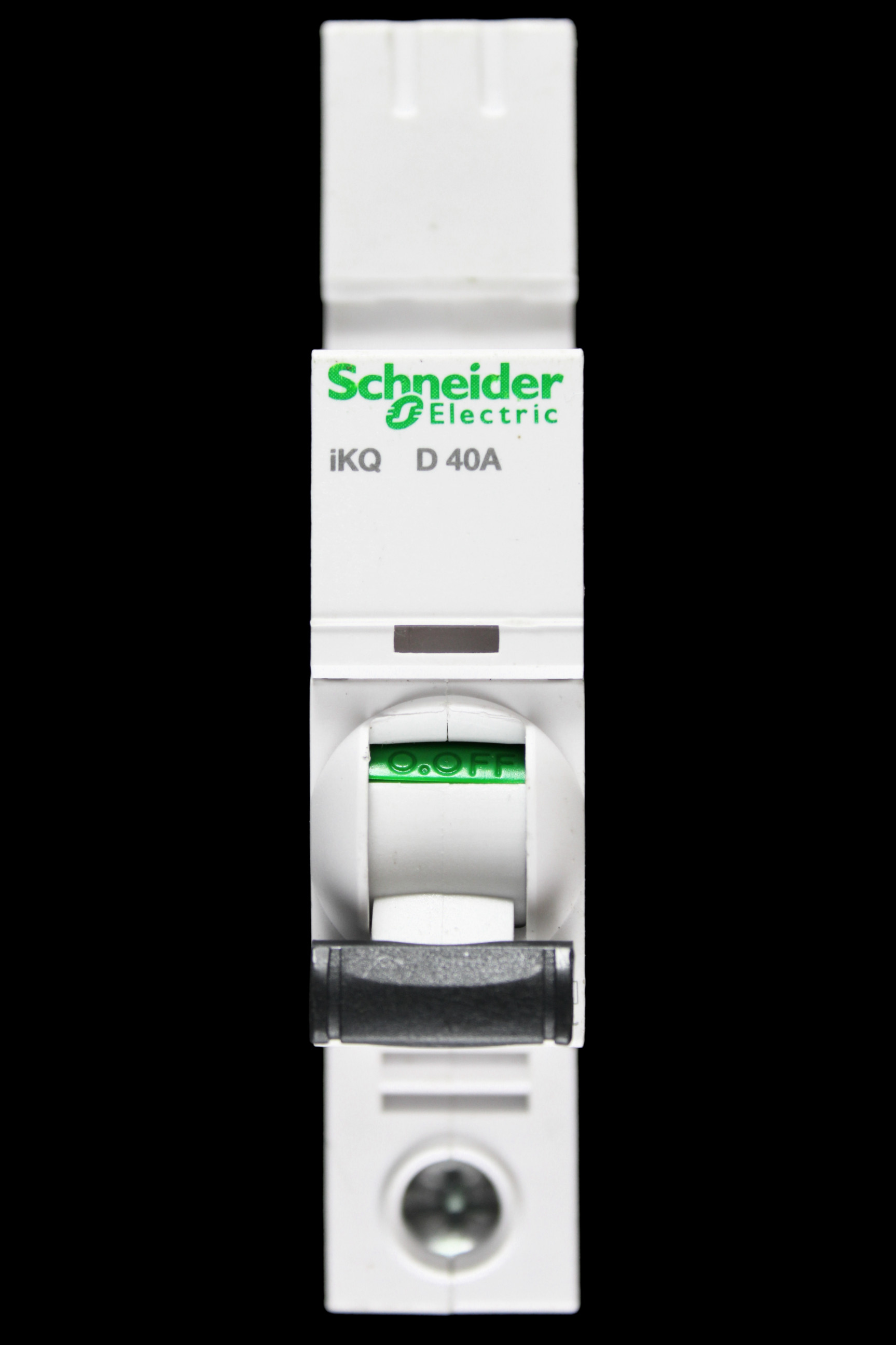 SCHNEIDER 40 AMP CURVE D 10kA MCB CIRCUIT BREAKER IKQ A9F58140 Used | Circuit Breaker Specialists