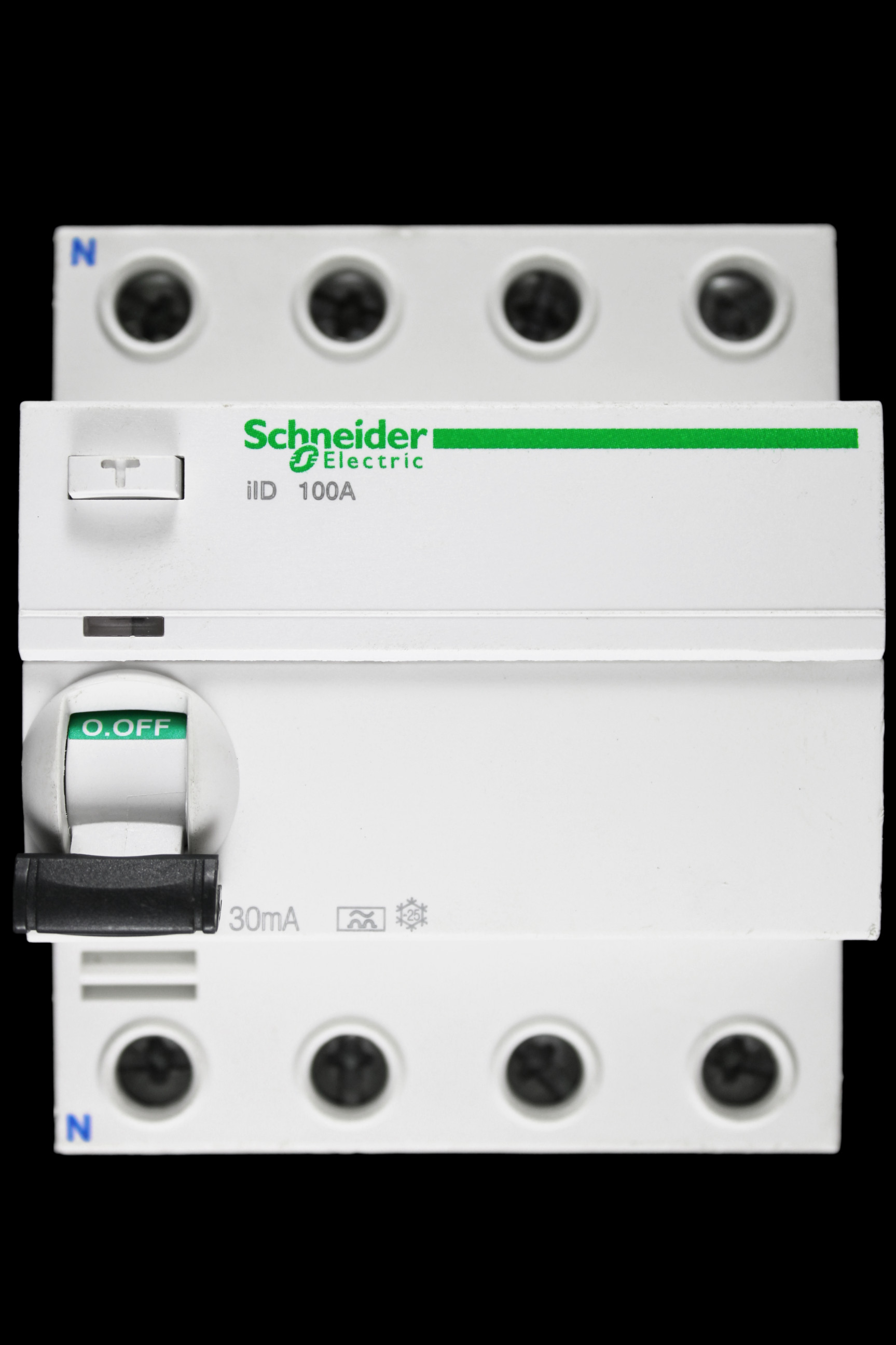 SCHNEIDER 100 AMP 30mA FOUR POLE RCCB RCD TYPE A ILD A9R21491 ACTI9 ...