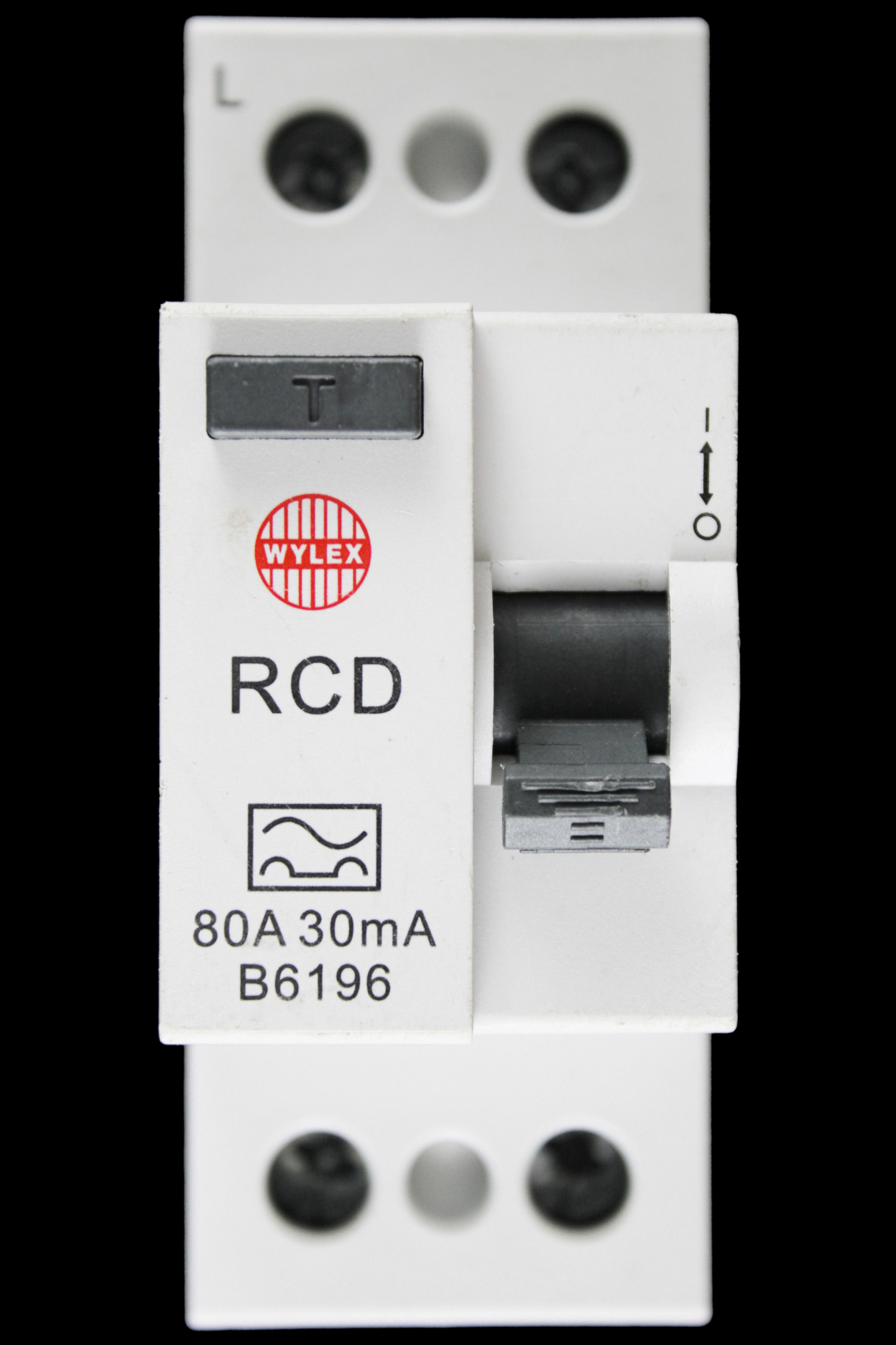 WYLEX 80 AMP 30mA DOUBLE POLE RCD TYPE A B6196 Used | Circuit Breaker Specialists