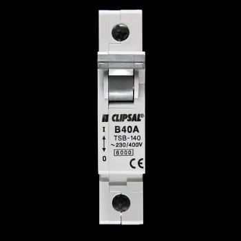 CLIPSAL 40 AMP CURVE B 6kA MCB CIRCUIT BREAKER TSB-140 G Used | Circuit Breaker Specialists
