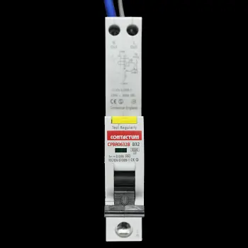 CONTACTUM 32 AMP CURVE B 6kA 30mA RCBO TYPE AC CPBR0632B Used | Circuit ...