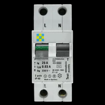 CLIPSAL 25 AMP 30mA DOUBLE POLE RCD TYPE AC T2225030 Used | Circuit ...